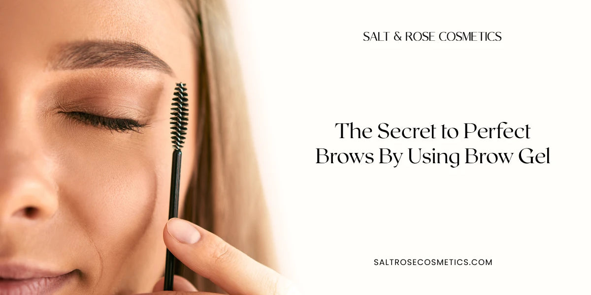 The Secret to Perfect Brows By Using Brow Gel– Salt & Rose Cosmetics